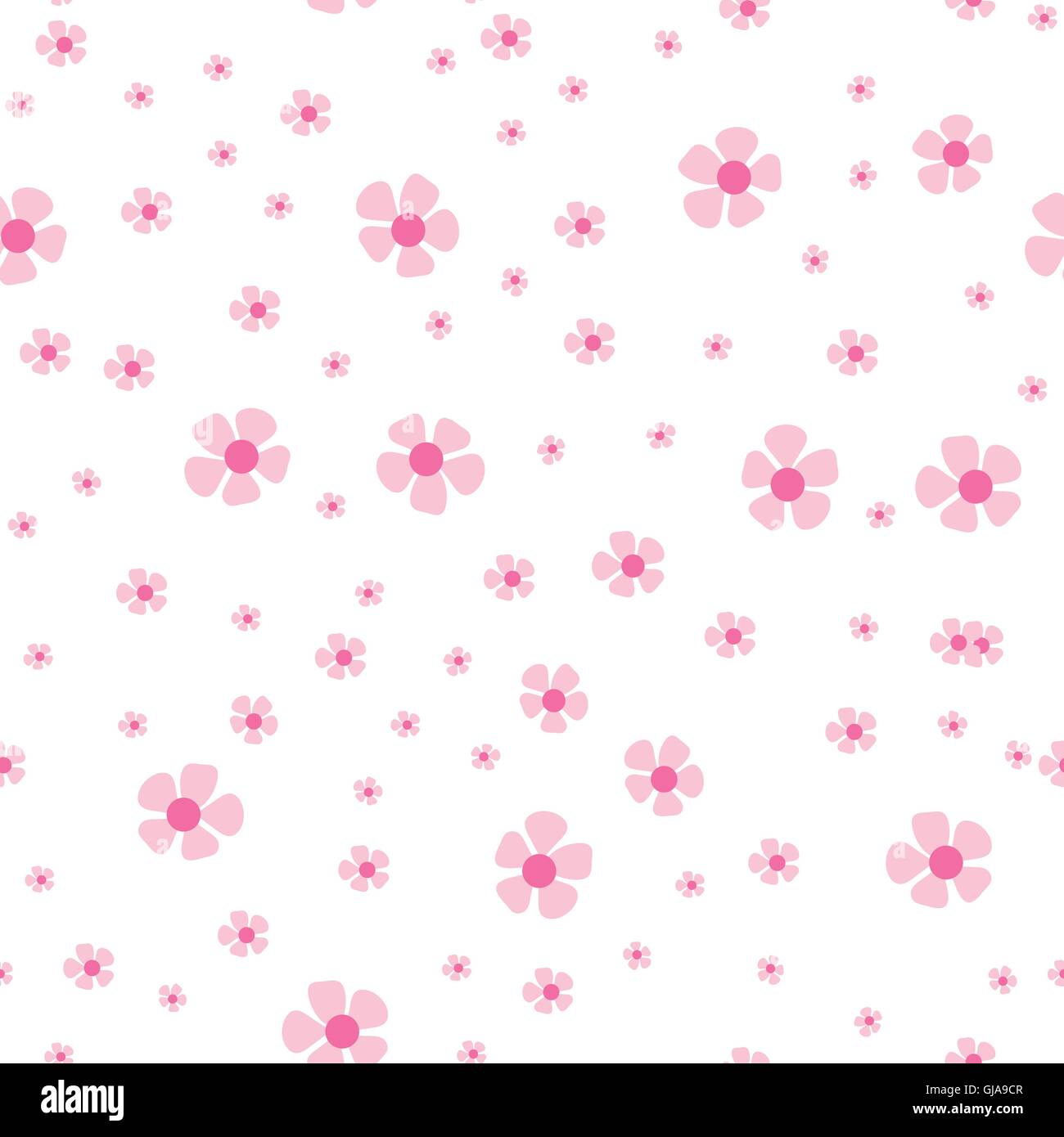 Light Pink Flower Pattern Background