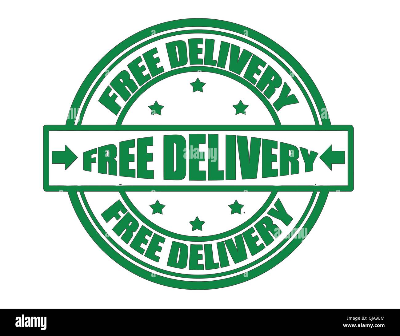 Delivery label Cut Out Stock Images & Pictures - Alamy