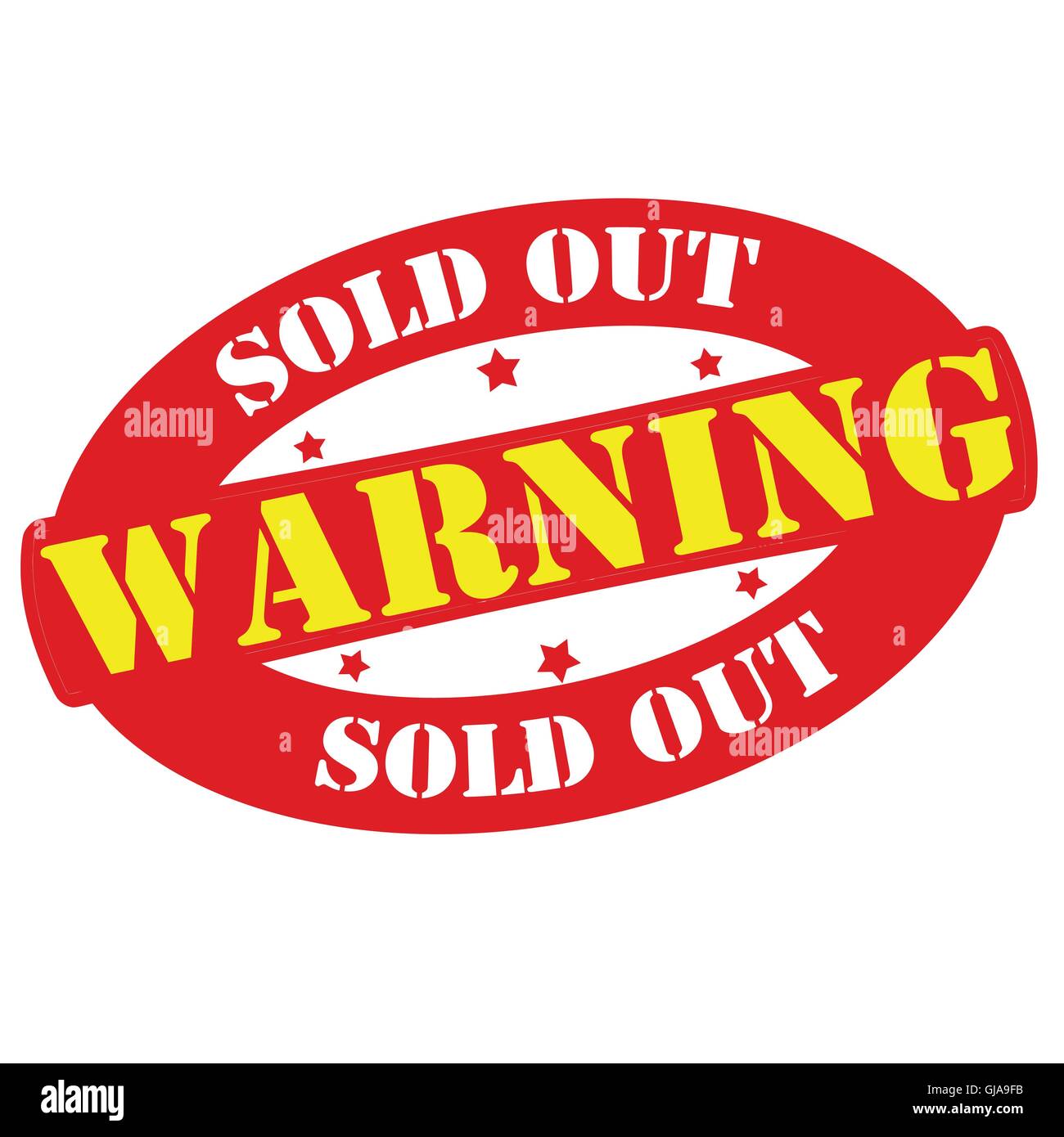 Sold out notice hi-res stock photography and images - Alamy