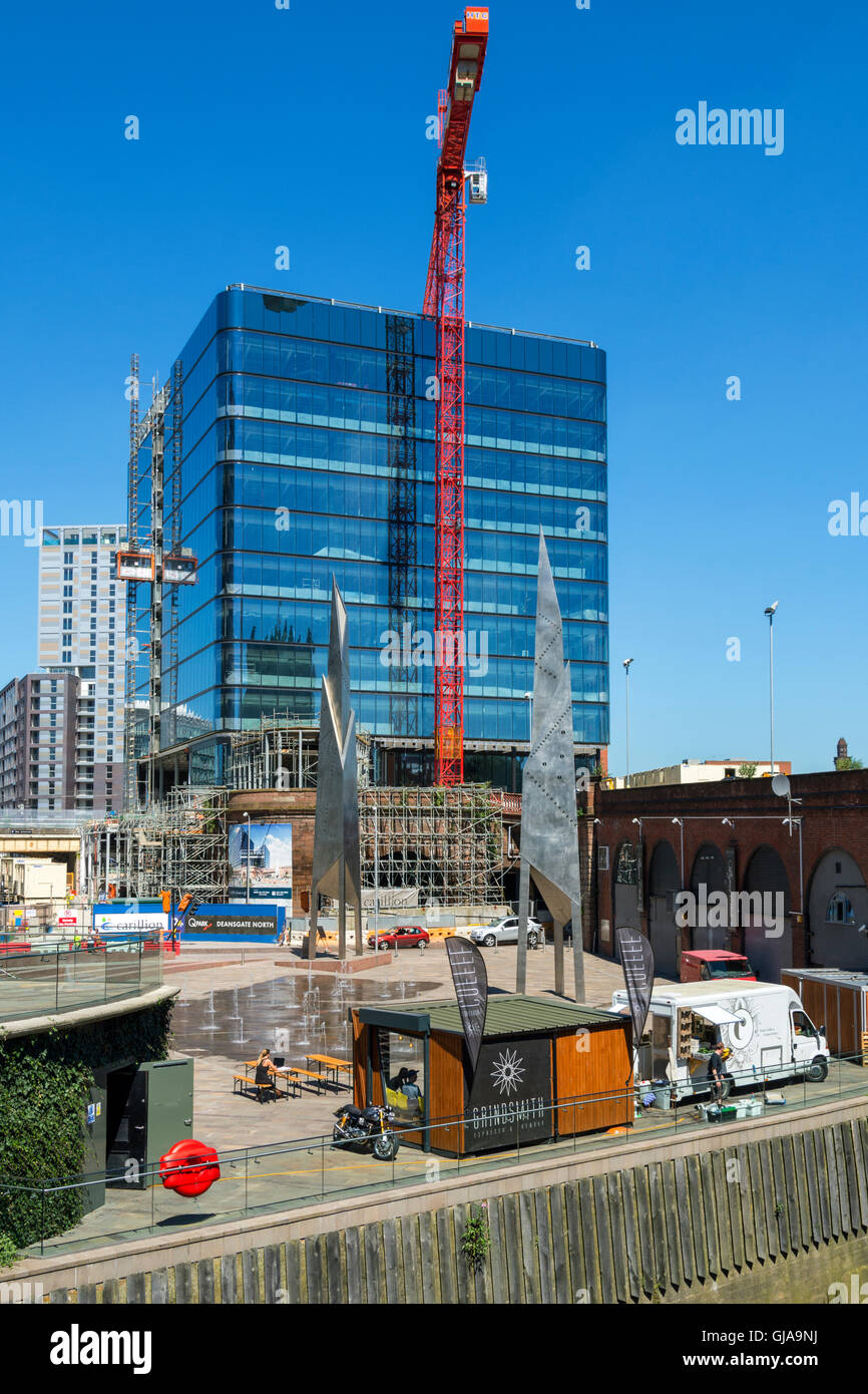 The 101 Embankment office development under construction, over ...