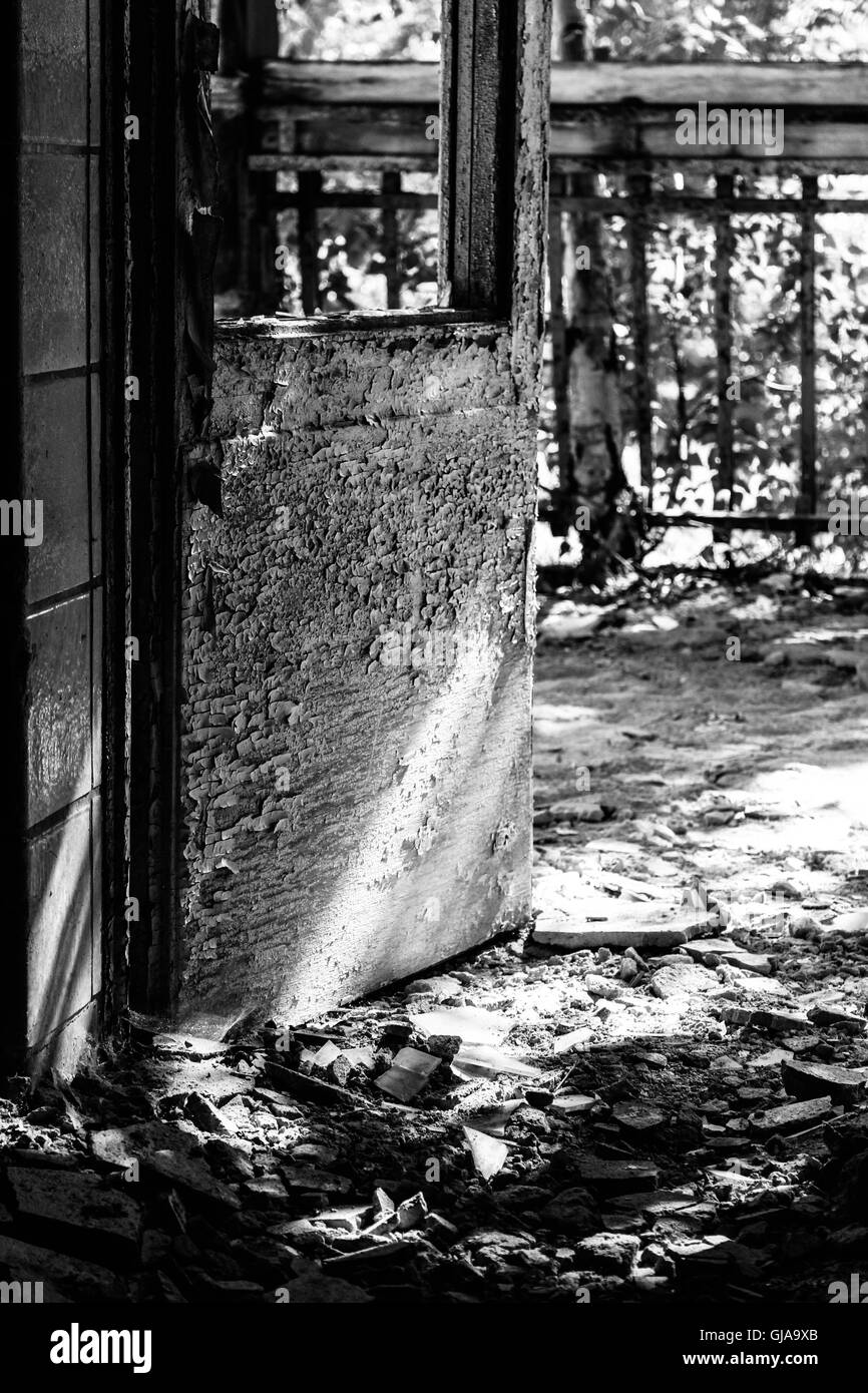 Open terrace view Black and White Stock Photos & Images - Alamy