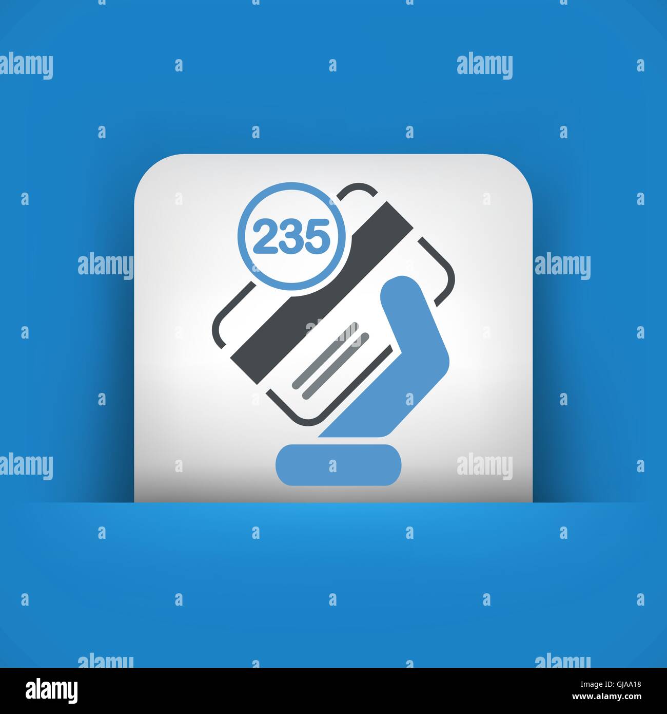 Card pin code icon Stock Vector Images - Alamy
