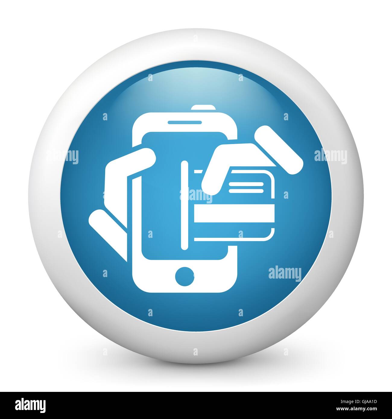 Smartphone shopping icon Stock Vector Image & Art - Alamy