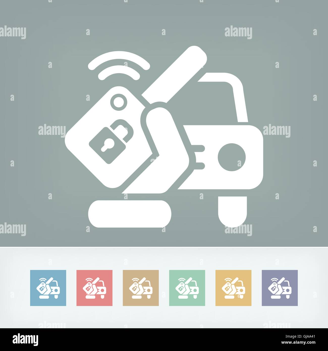 Car remote key Stock Vector Image & Art - Alamy