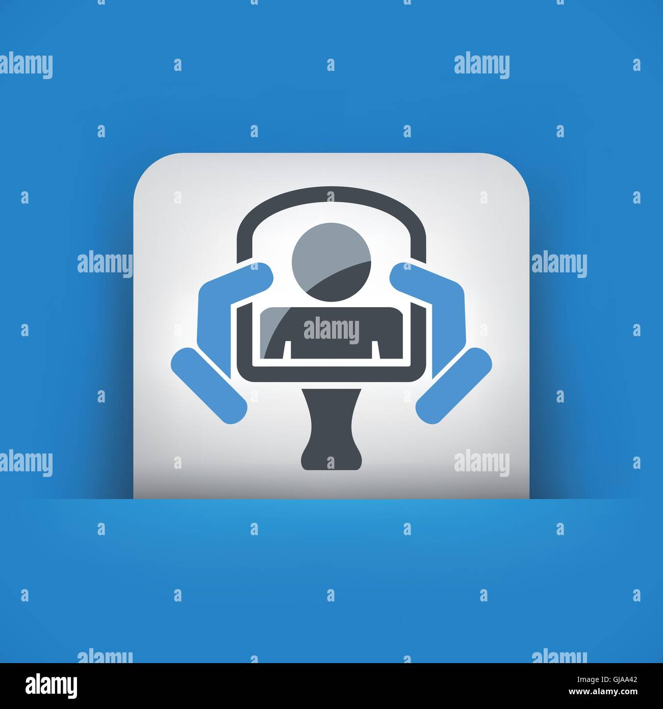 Classic mirror icon Stock Vector Image & Art - Alamy