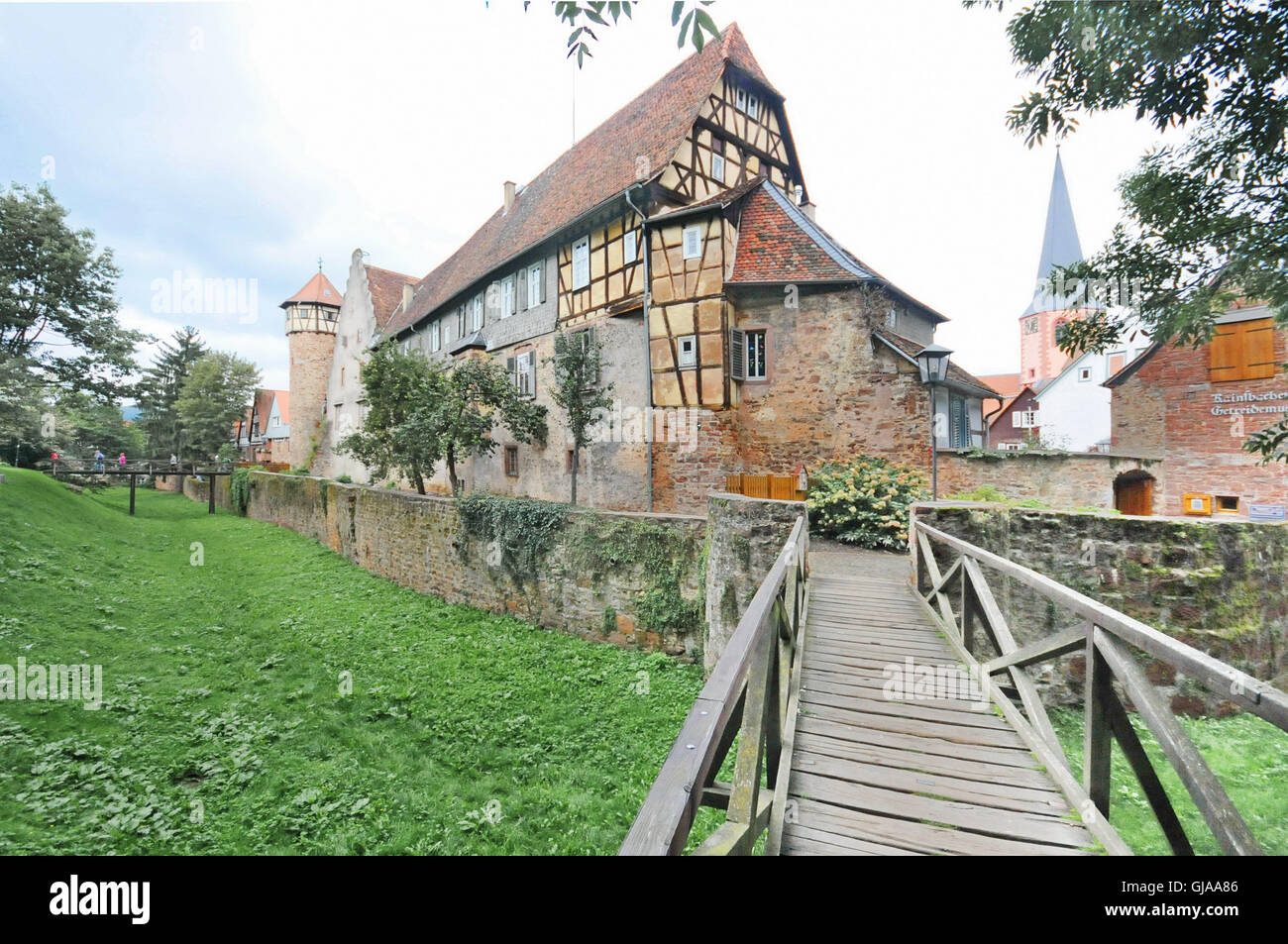 Germany, Hessia, 'Michelstadt', old town Stock Photo - Alamy