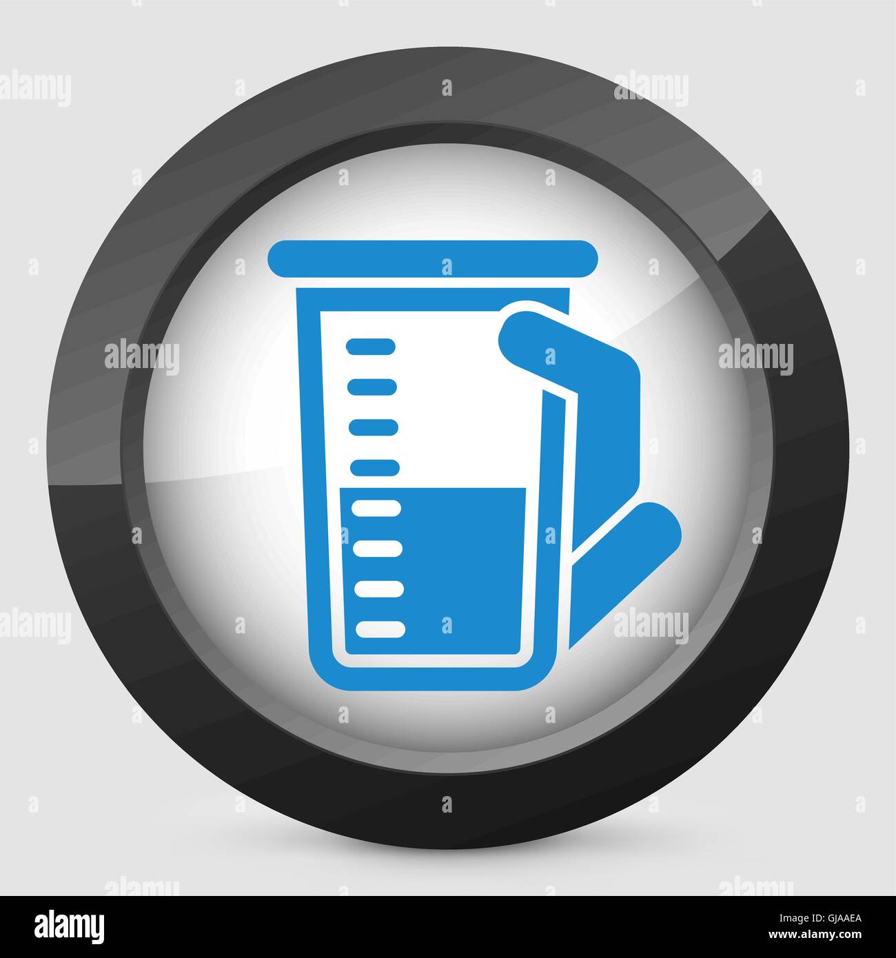 Scientific beaker Stock Vector Images - Alamy