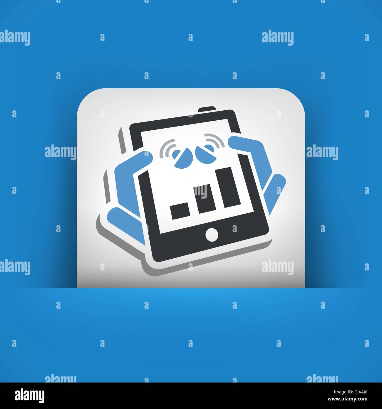 Digital teblet Stock Vector Images - Alamy