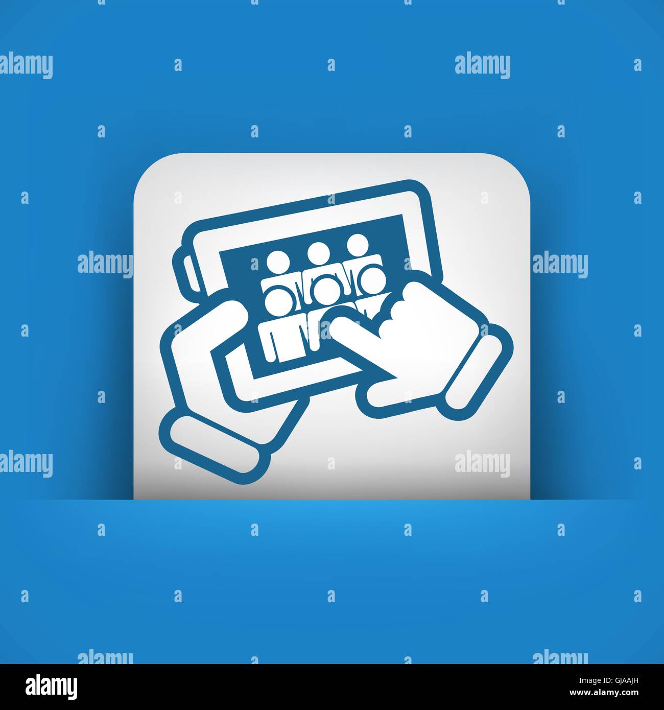 Social Network Connection Stock Vector Image And Art Alamy