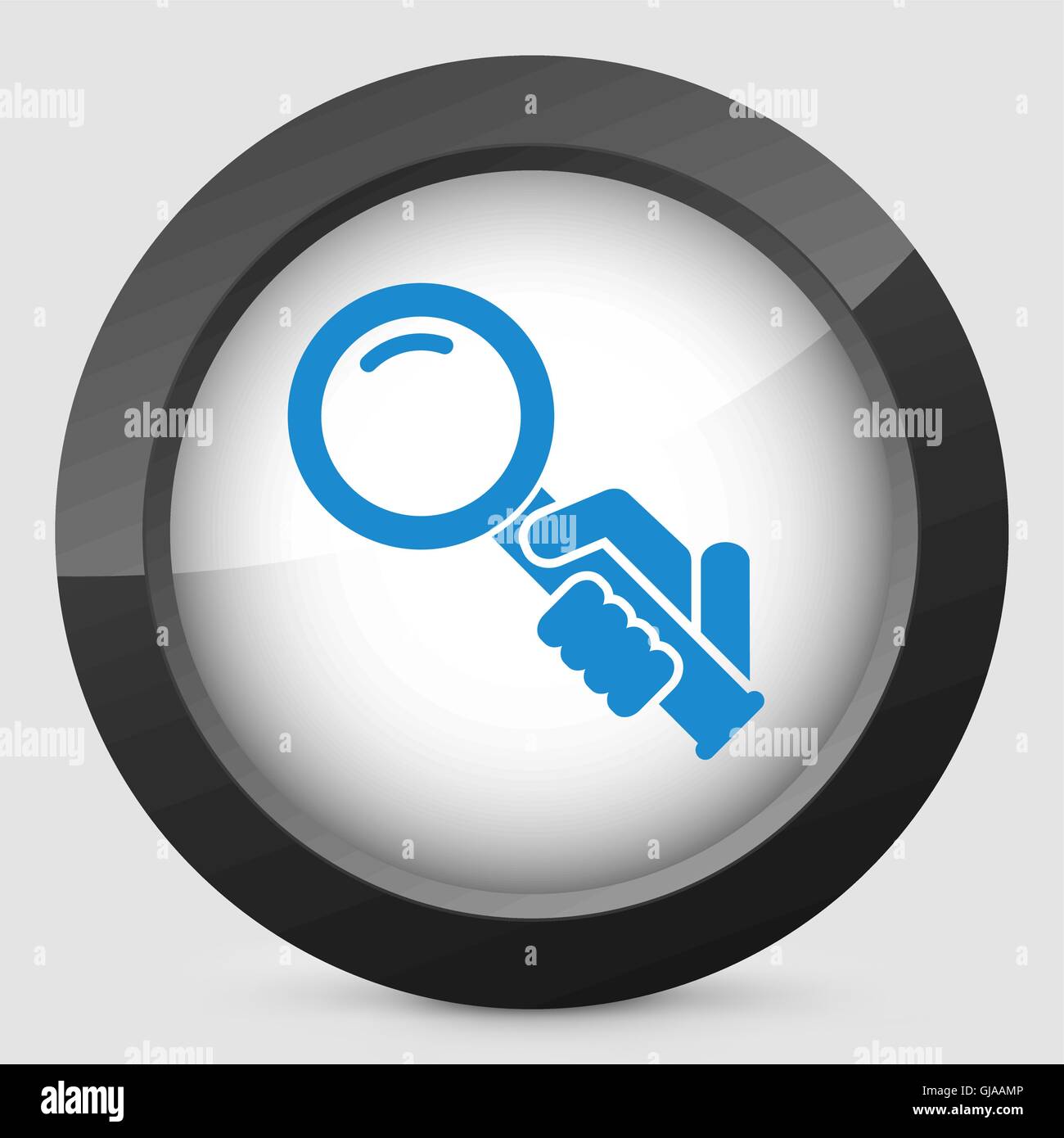 Magnifiers Stock Vector Images - Alamy