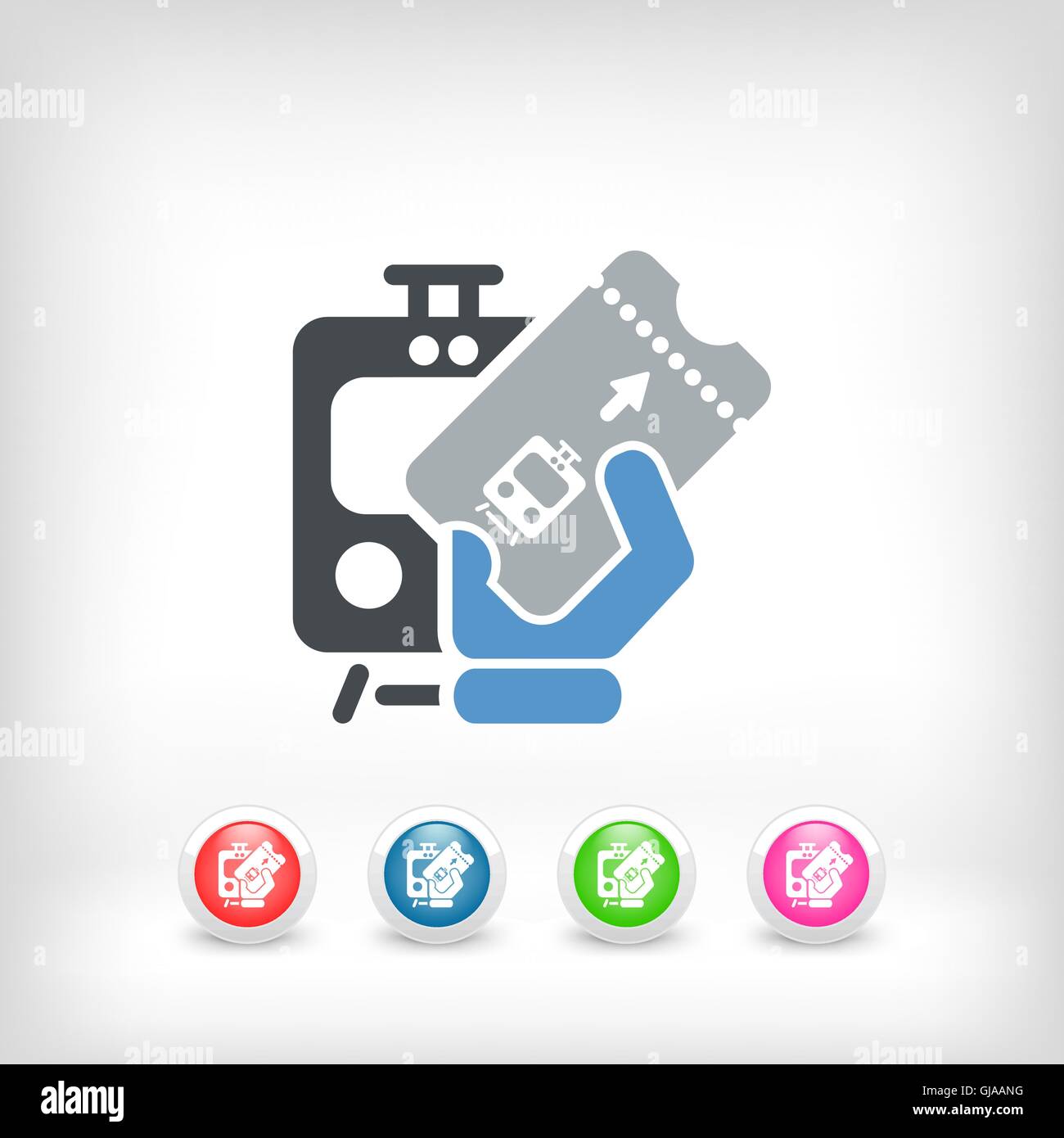 Commuter train seating Stock Vector Images - Alamy