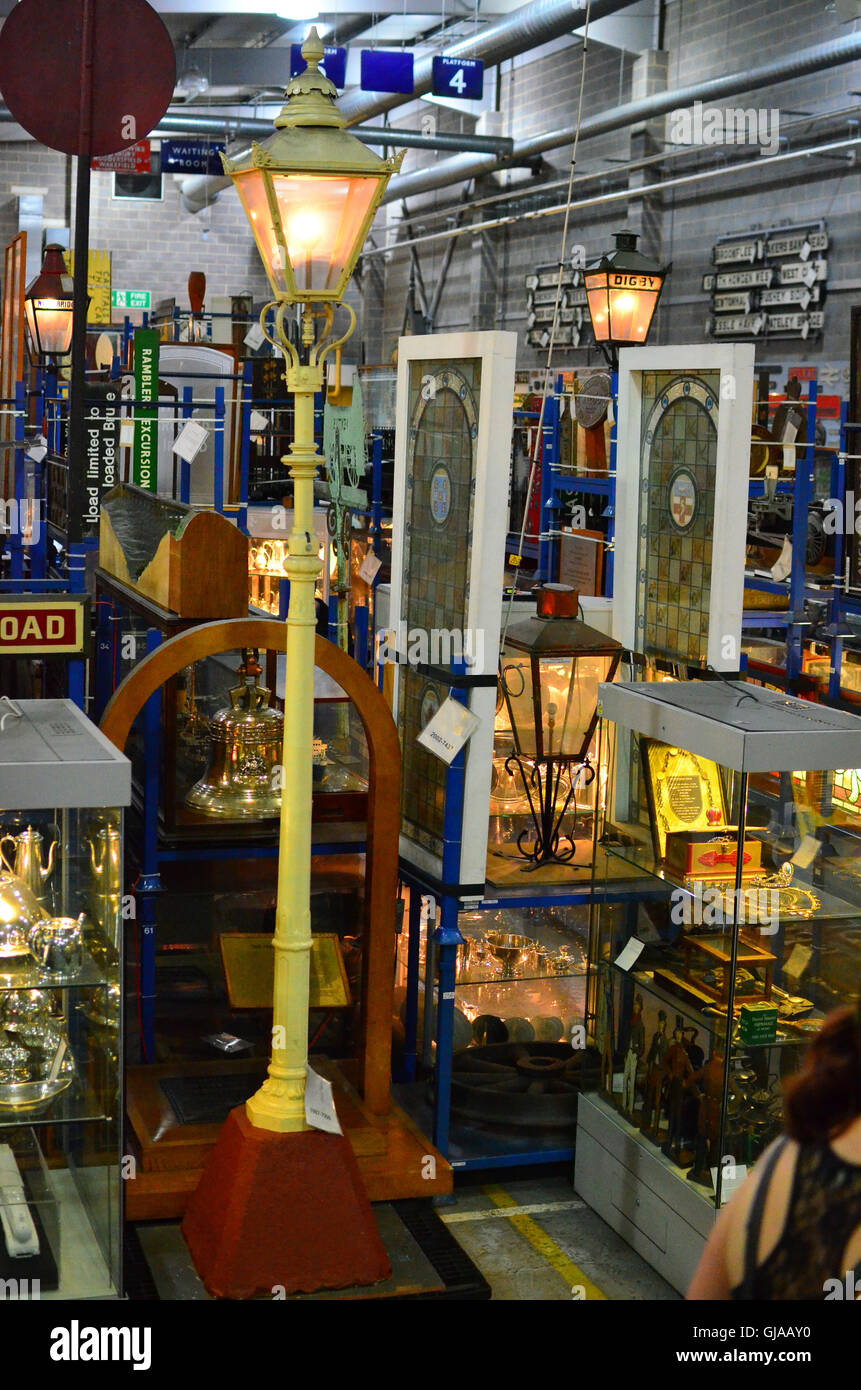 Collection of railway memorabilia hi-res stock photography and images ...