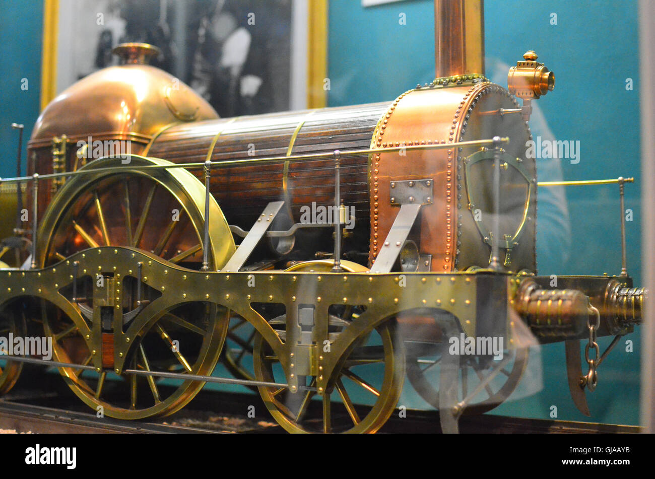 National Railway Museum York model railway collection Stock Photo - Alamy