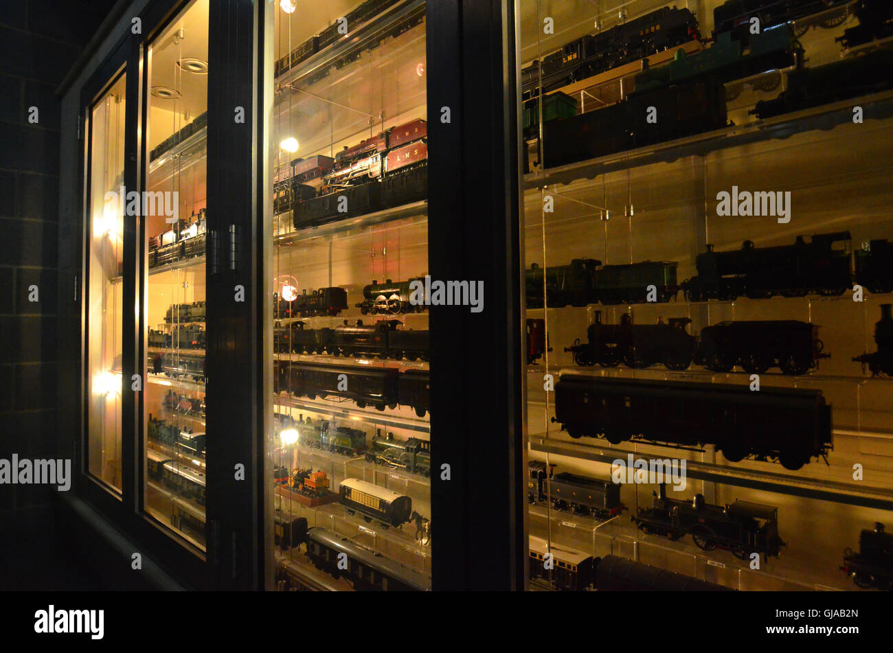 National Railway Museum York model railway collection Stock Photo - Alamy