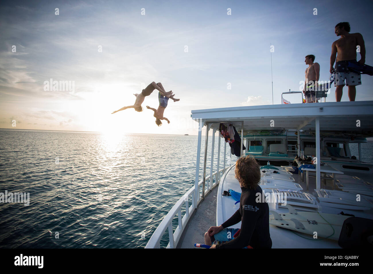 Backflip beach hi-res stock photography and images - Alamy