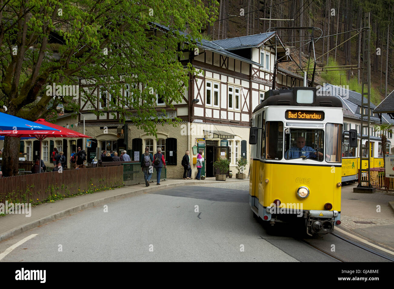 Cable car stop hi-res stock photography and images - Alamy