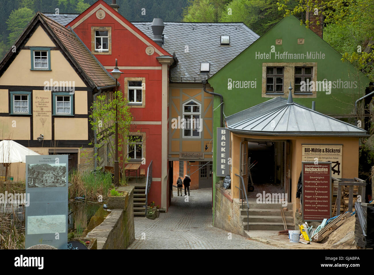 Schmilka mühle hi-res stock photography and images - Alamy