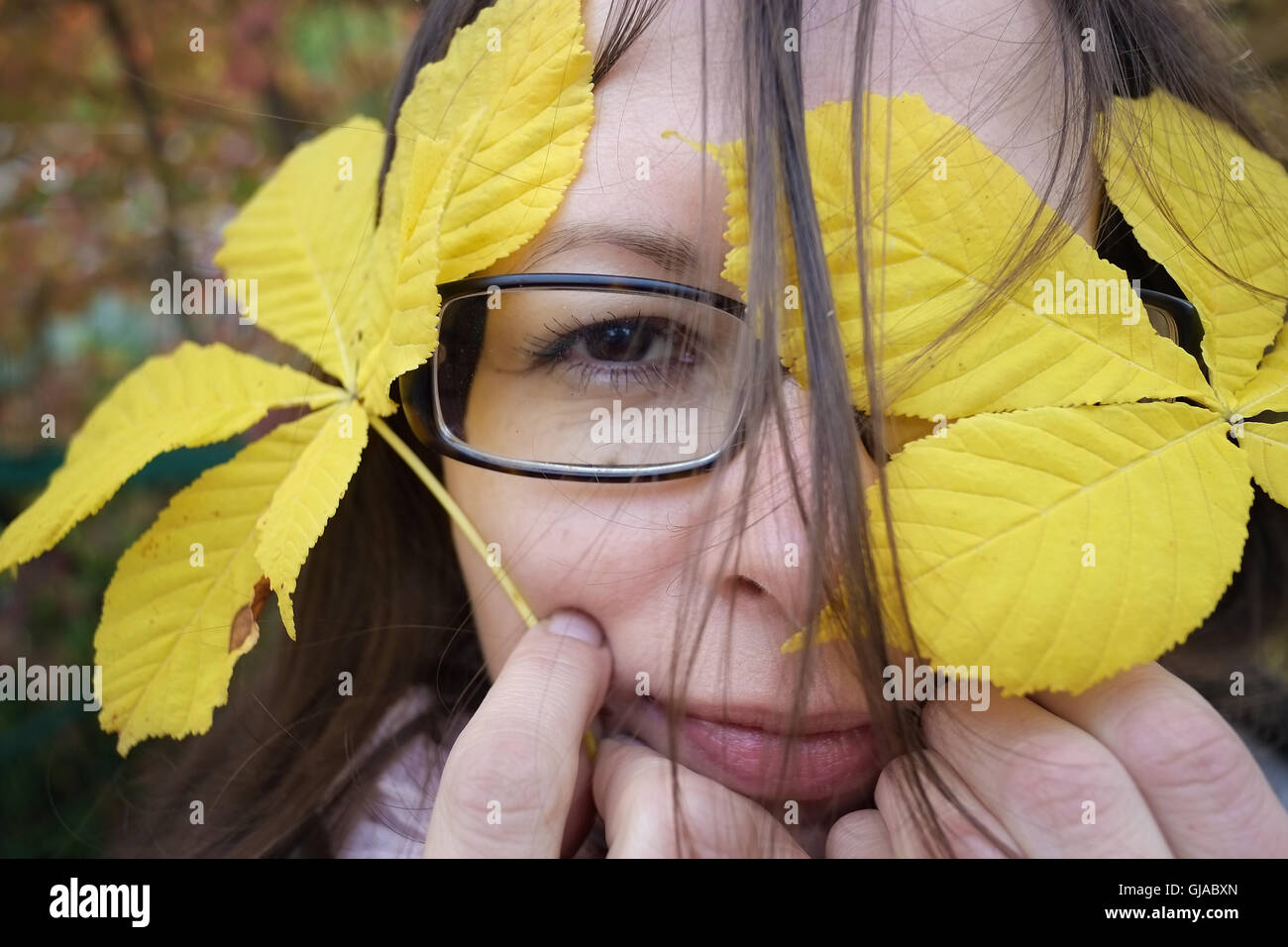 Beautiful woman female face hi-res stock photography and images - Alamy