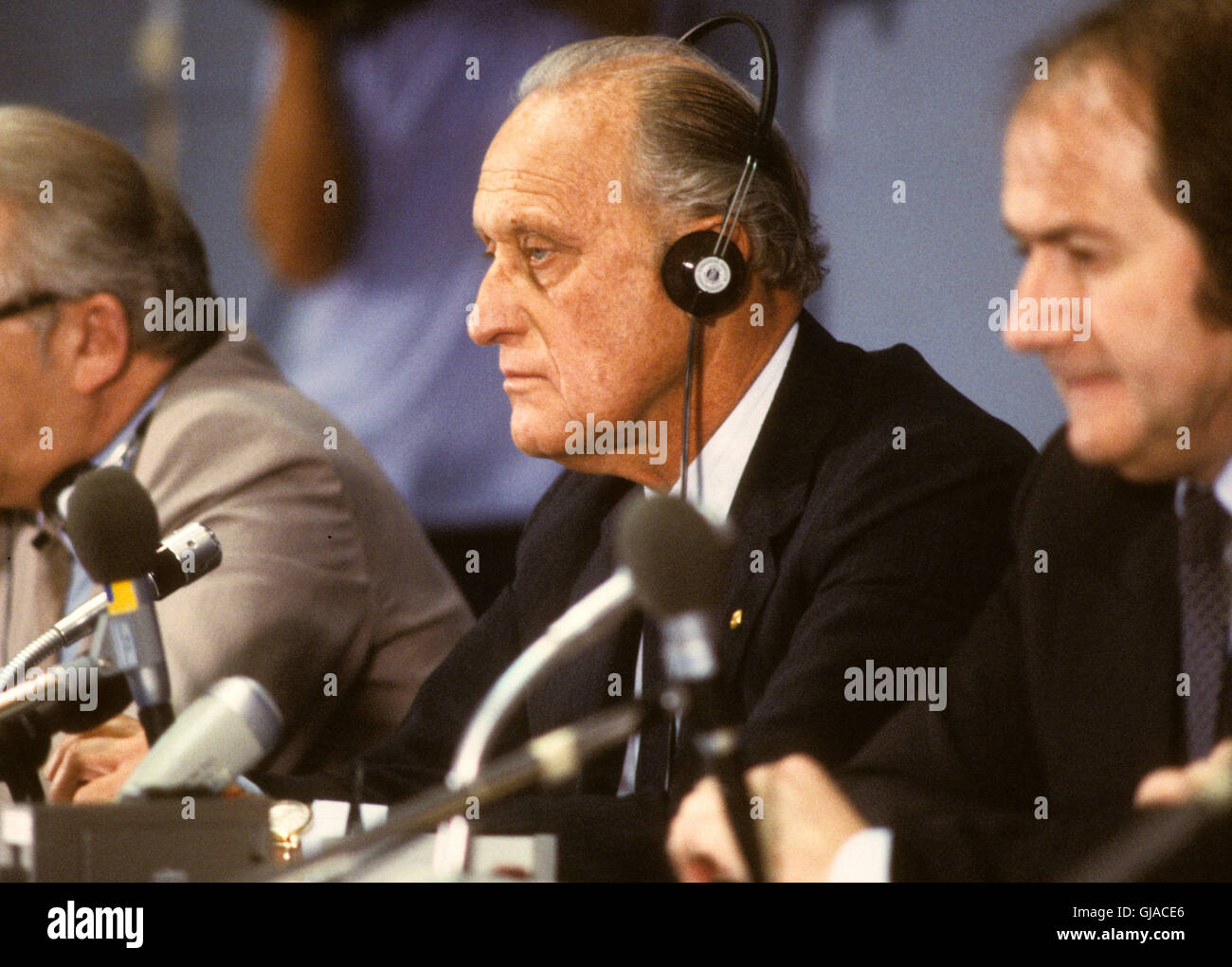 JOAO HAVELANGE former FIFA president Stock Photo - Alamy