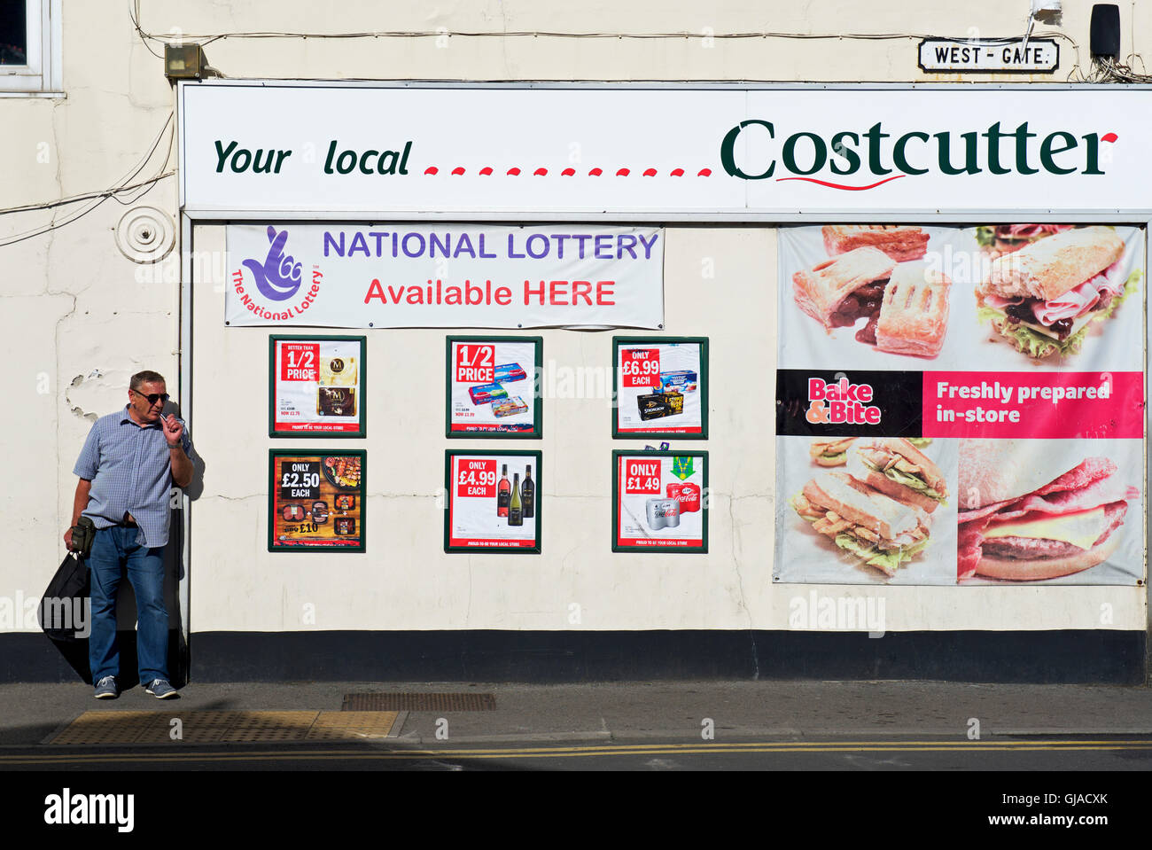 Costcutter store, England UK Stock Photo - Alamy