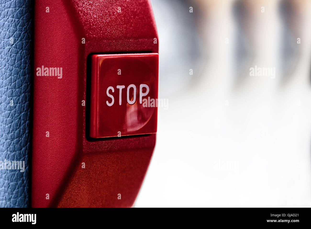 Emergency stop button sign hi-res stock photography and images - Alamy