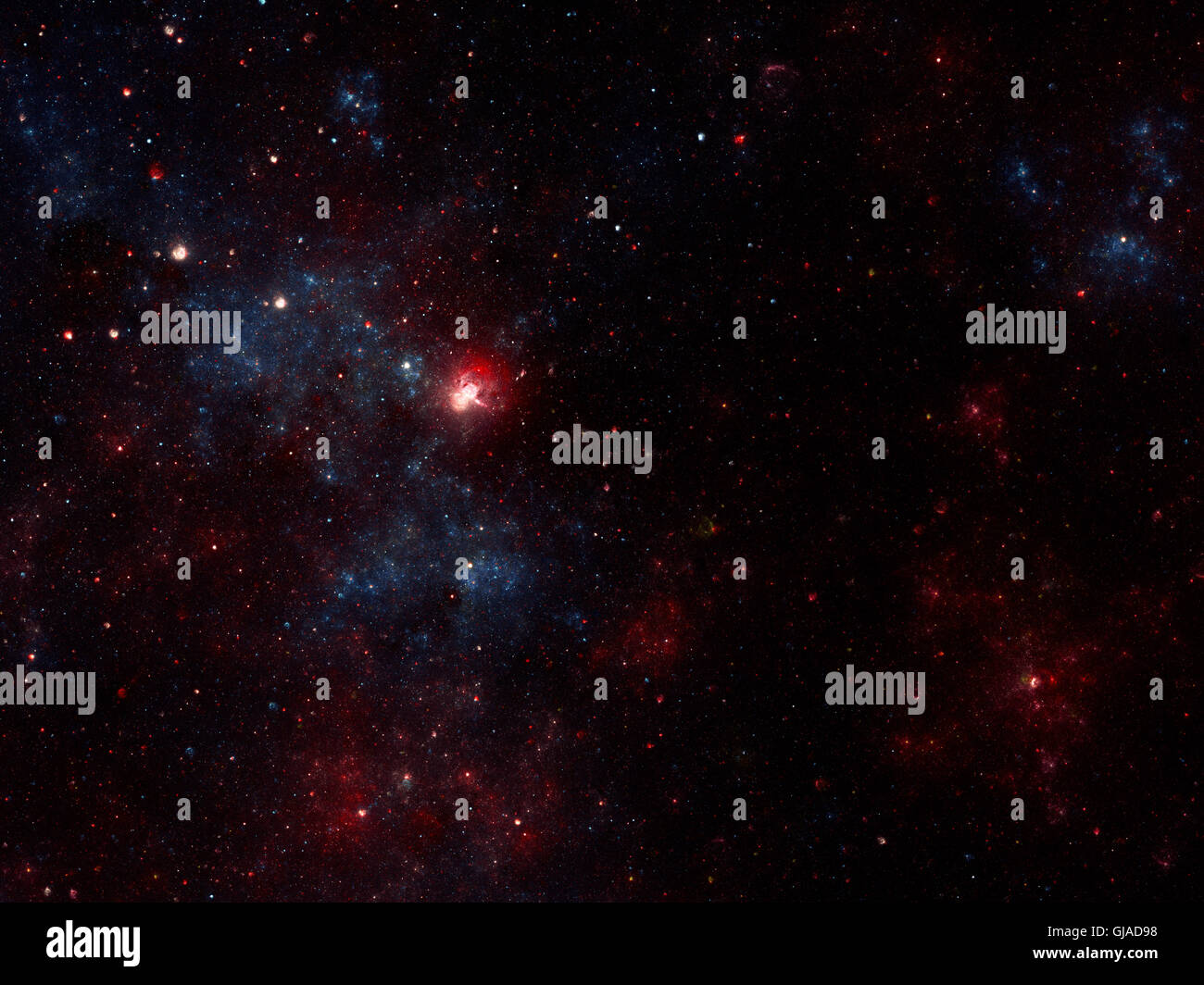 Nebula in deep space Stock Photo - Alamy