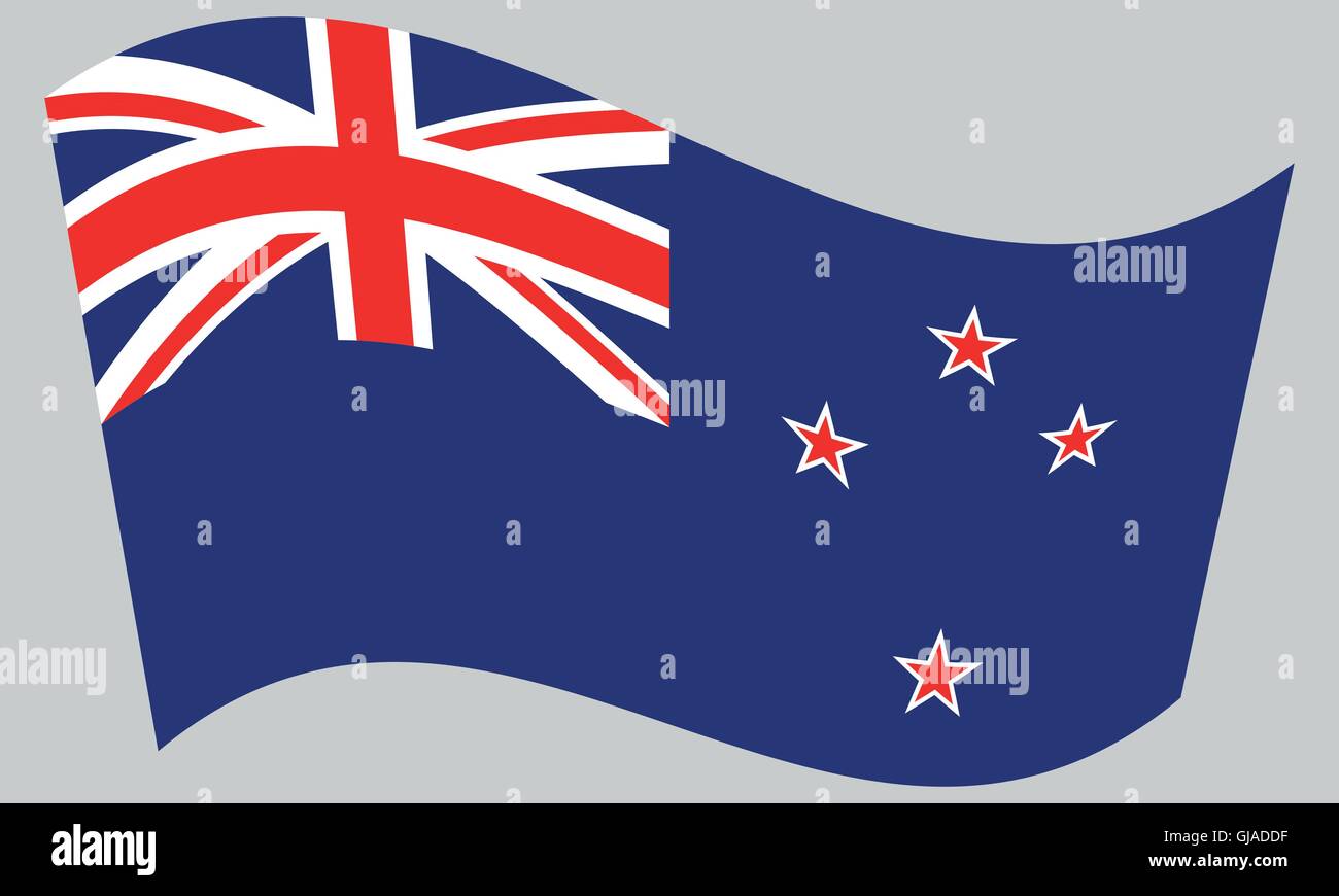New zealand national flag hi-res stock photography and images - Alamy