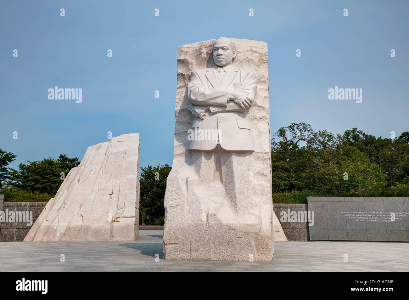 Marble statue martin luther king hi-res stock photography and images ...