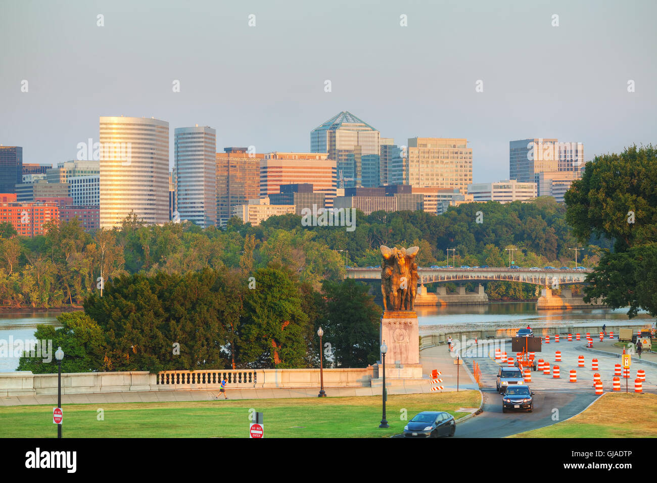 Washington, DC cityscape in the morning Stock Photo - Alamy