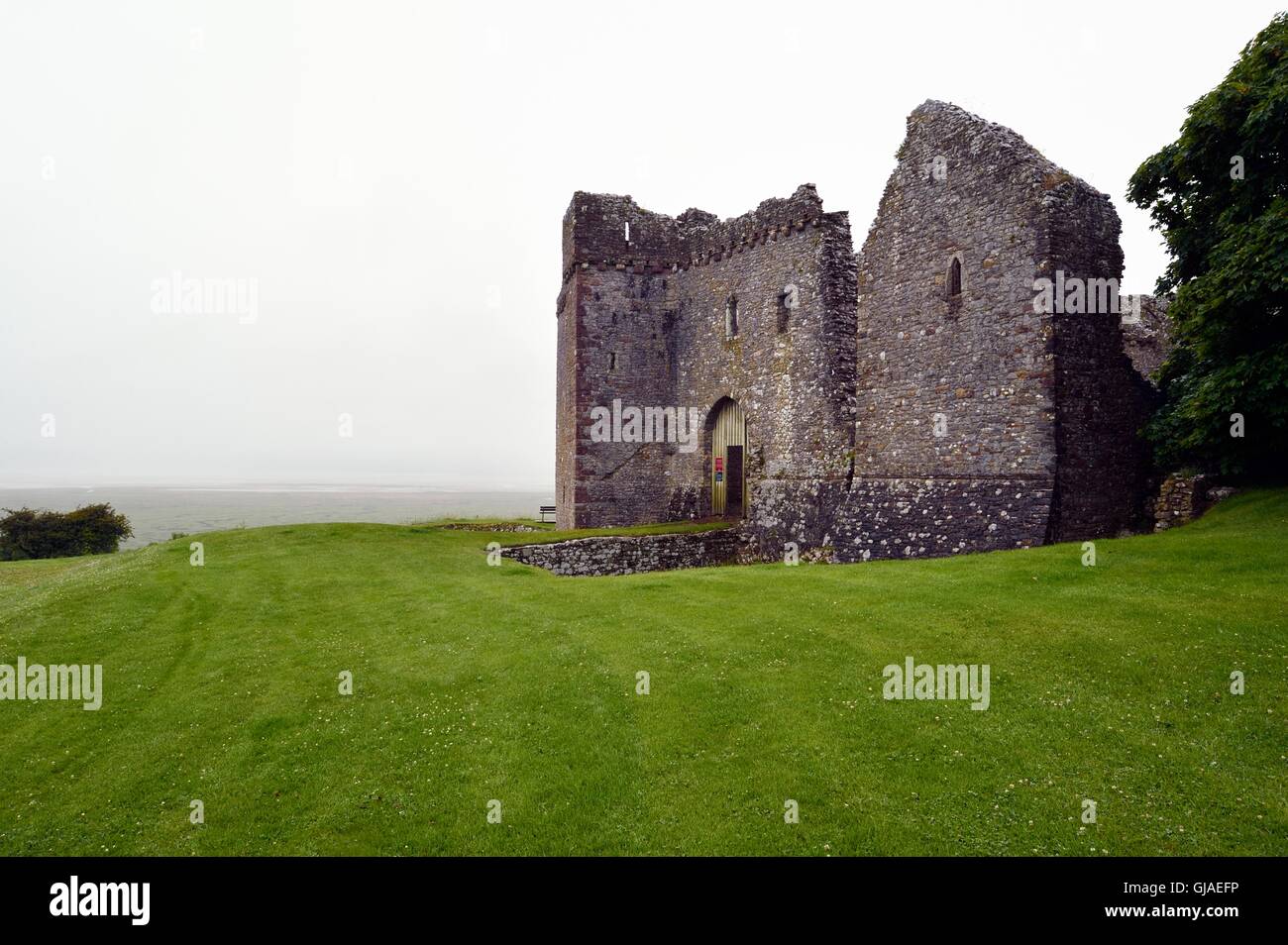 Ruins of Weobley castle in Gower, wales Stock Photo - Alamy