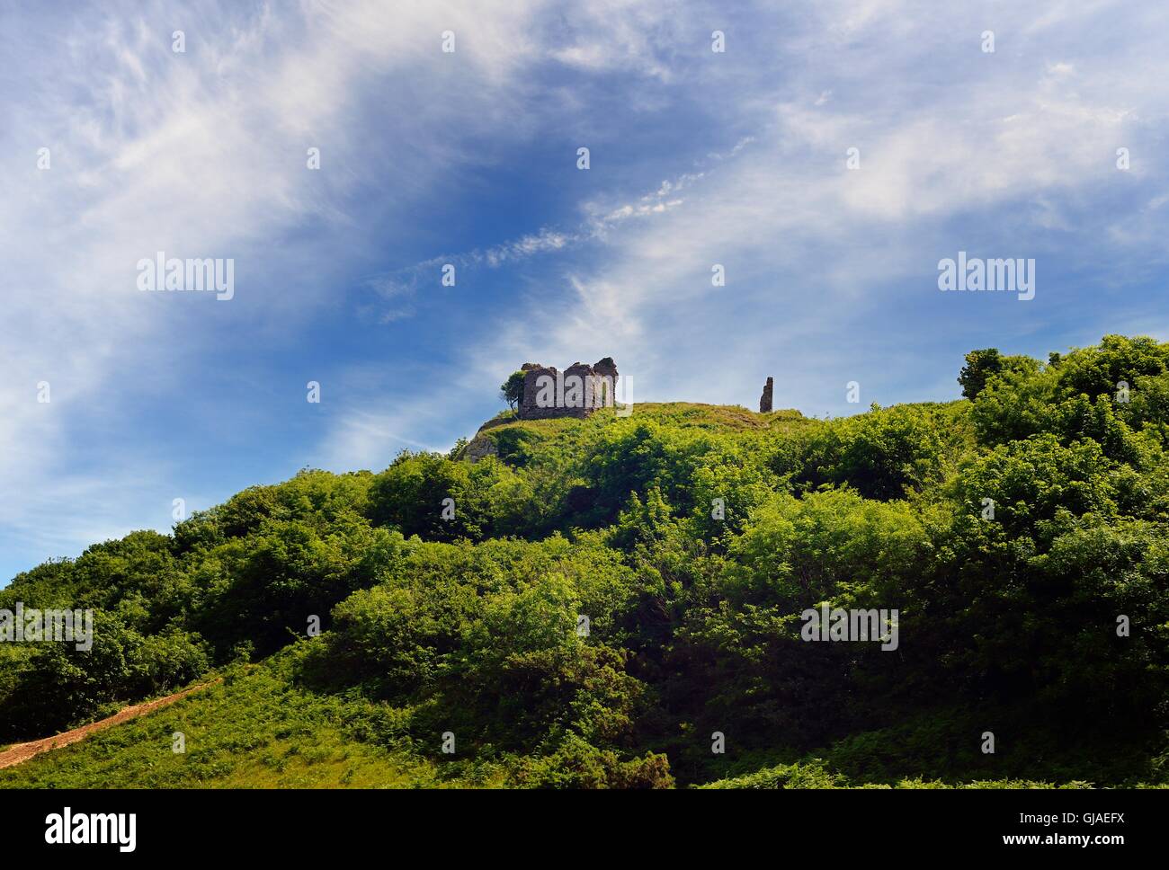 Pennard castle hi-res stock photography and images - Alamy