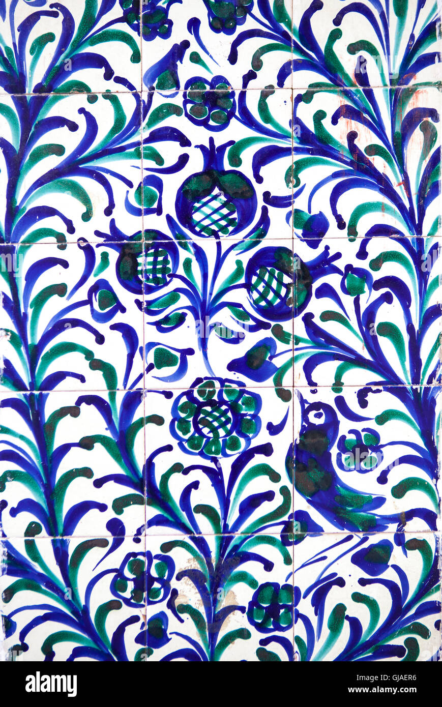 Glazed tile wall hi-res stock photography and images - Alamy