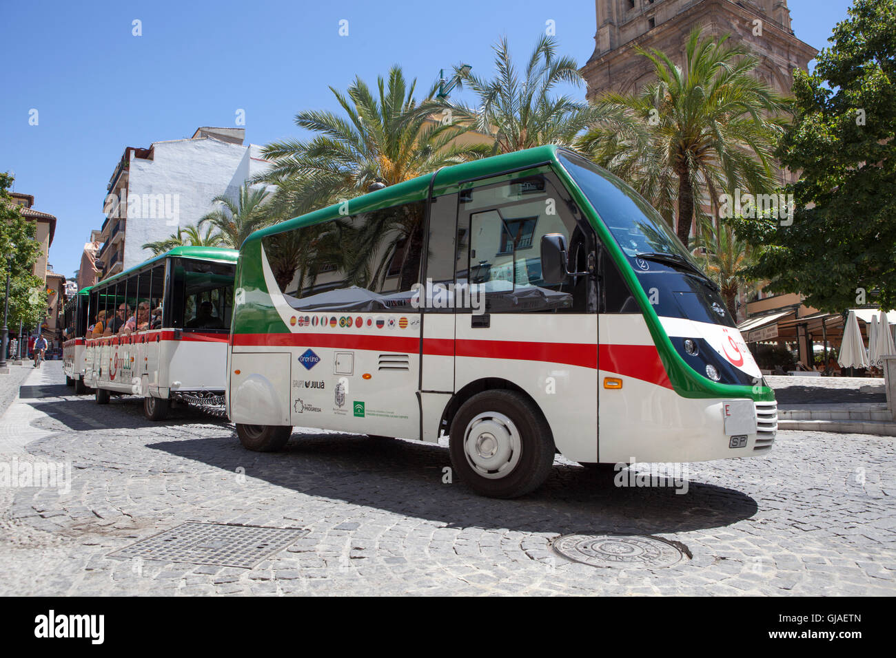 Granada city tour bus hi-res stock photography and images - Alamy