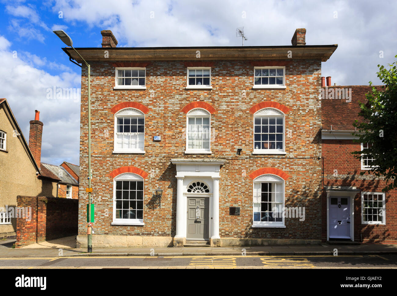 Exterior Georgian House Home Architecture Stock Photos & Exterior ...