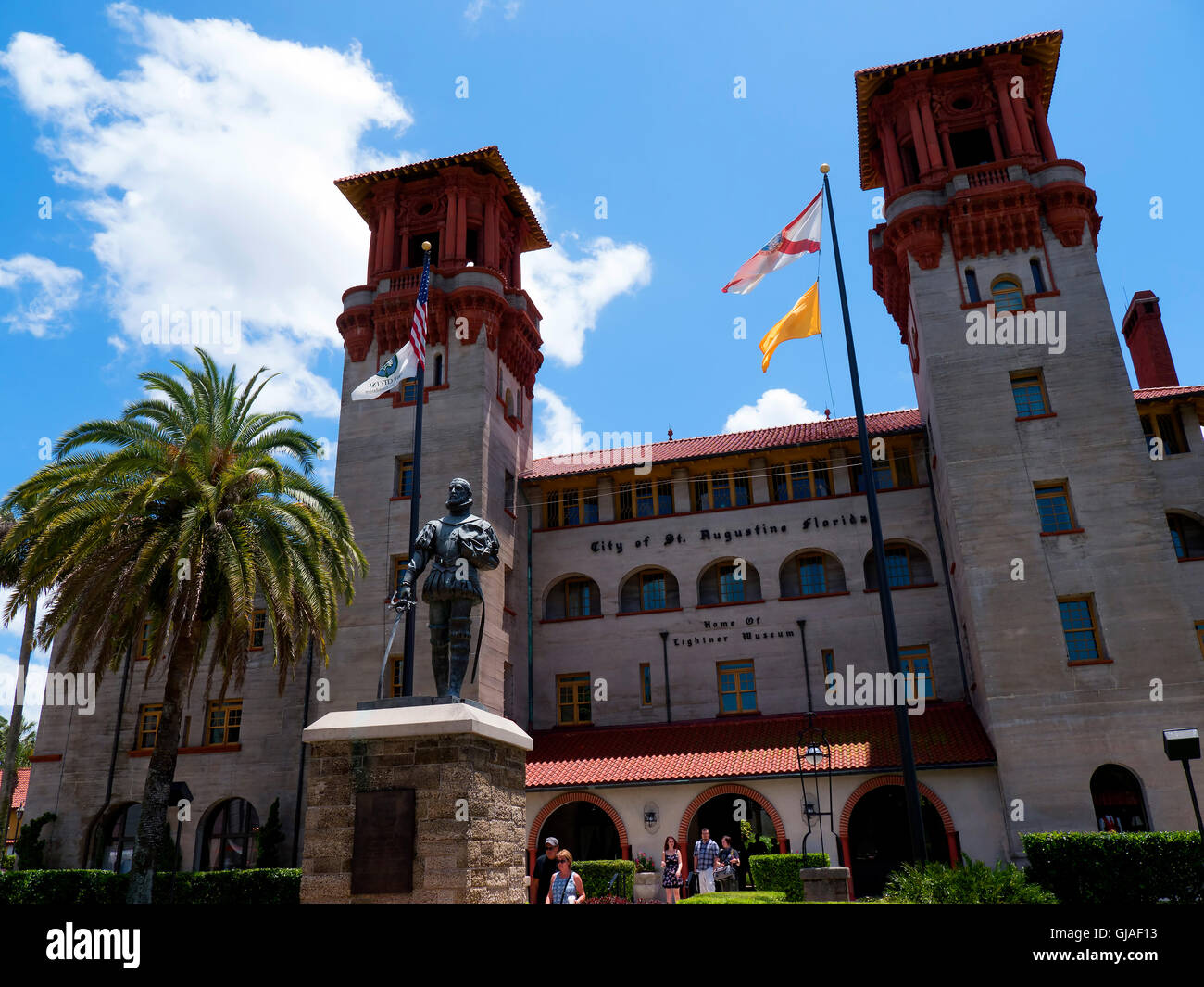 The Lightner Museum in St Augustine Florida USA Stock Photo - Alamy