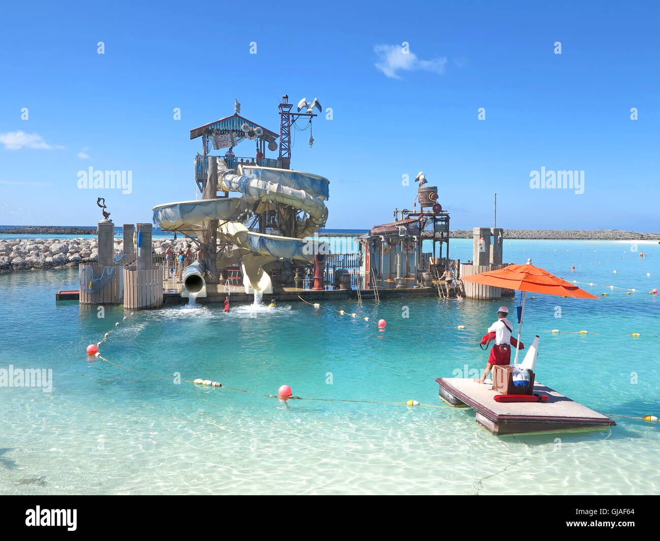 Castaway island water park hi-res stock photography and images - Alamy