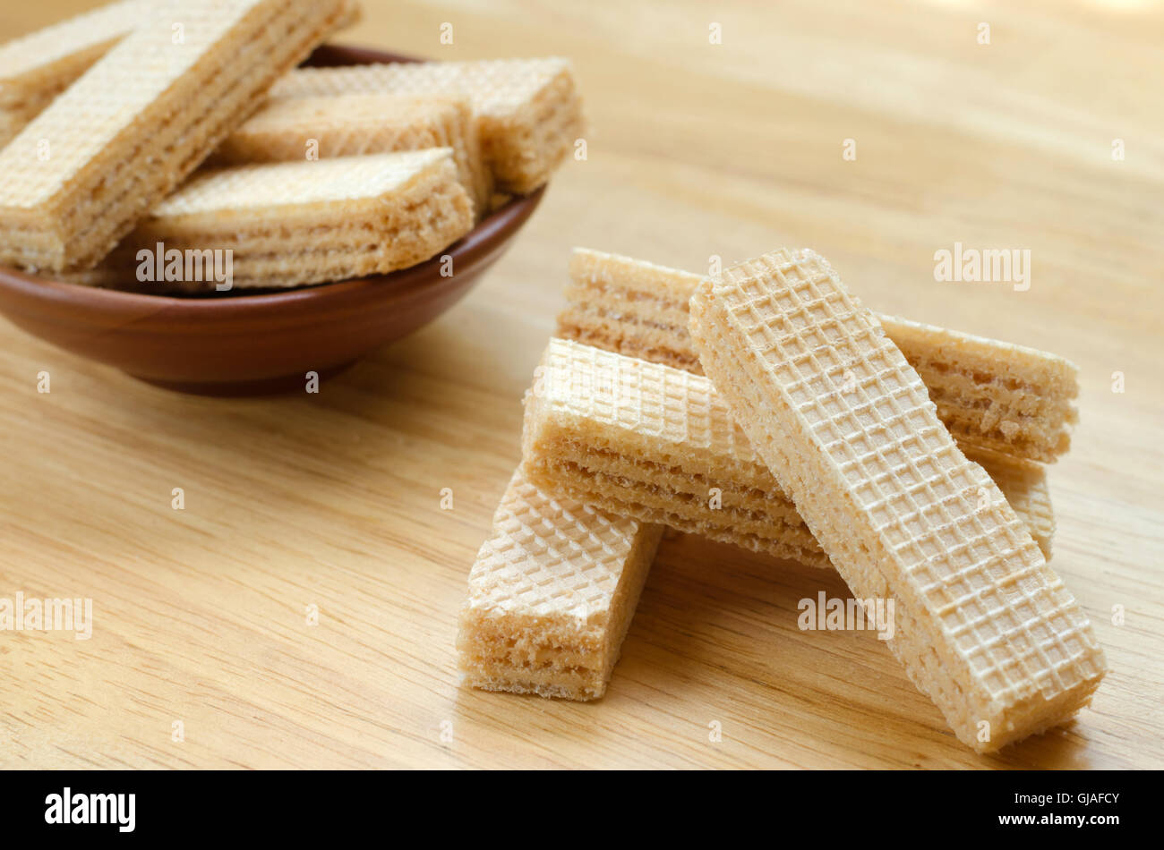 Wafer biscuit hi-res stock photography and images - Alamy