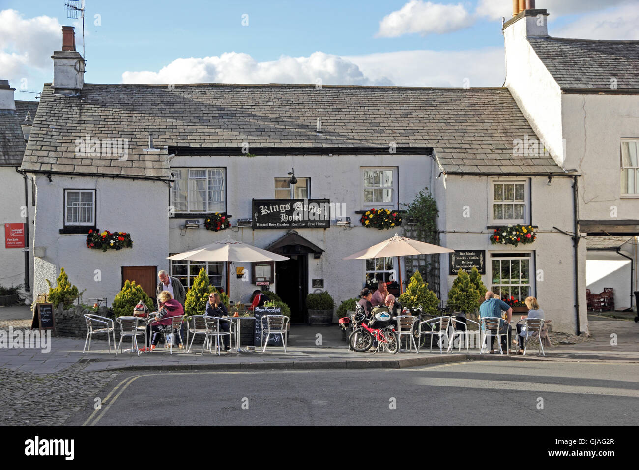 Kings Arms Hotel Hawkshead High Resolution Stock Photography and Images ...
