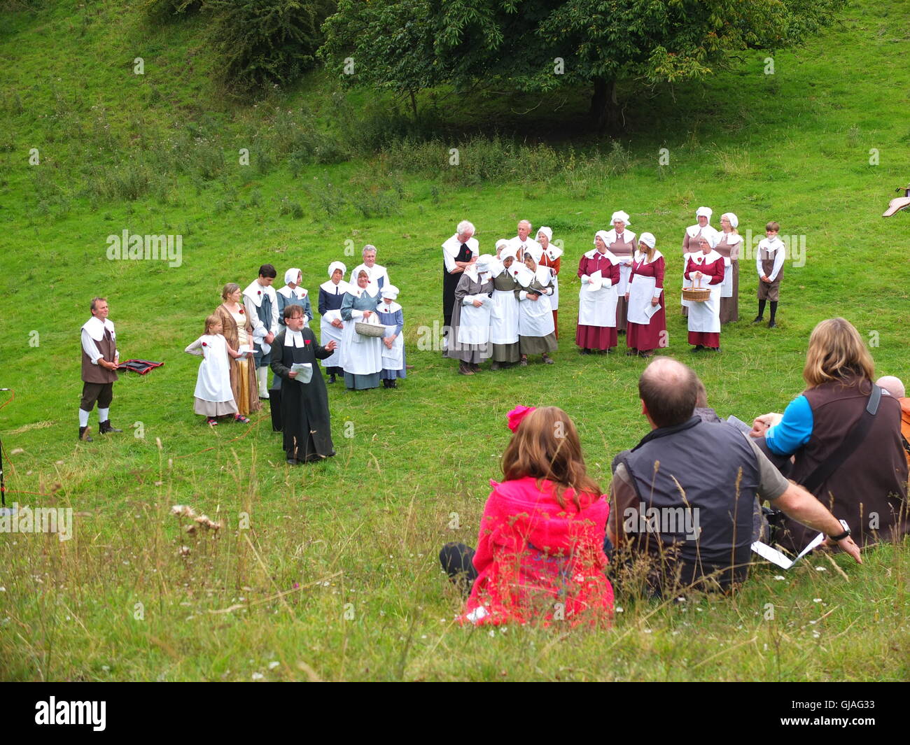 Eyam plague commemoration hi-res stock photography and images - Alamy