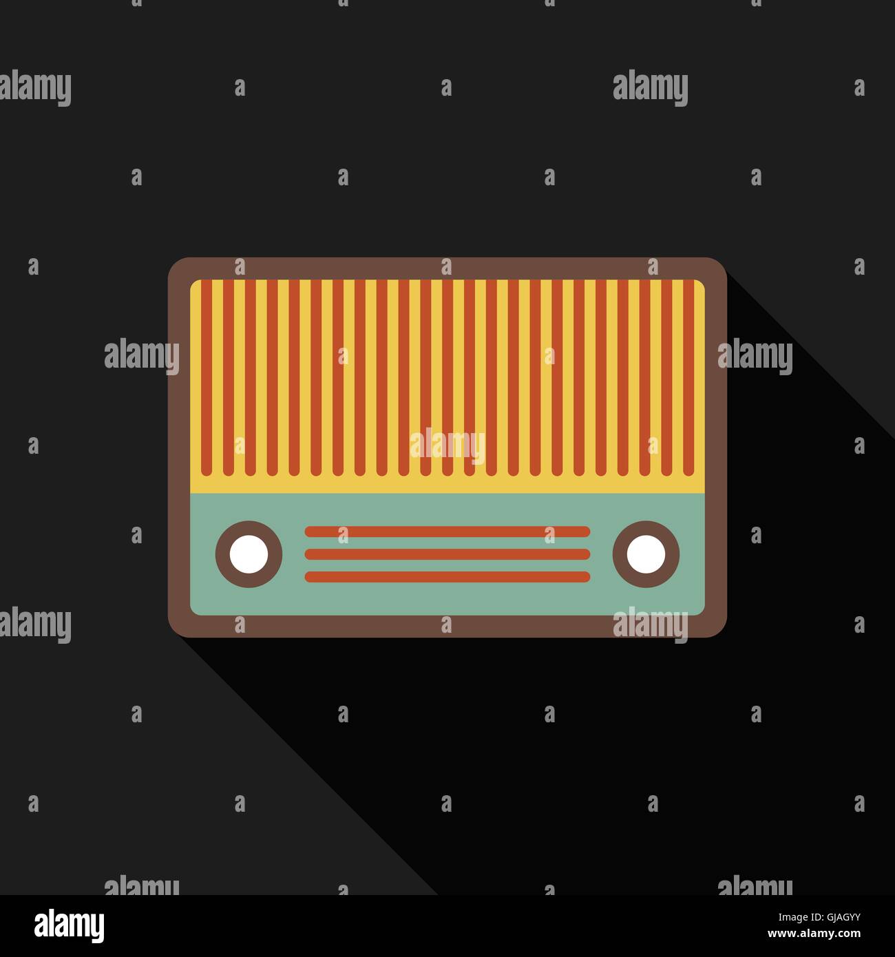 Radio design hi-res stock photography and images - Alamy