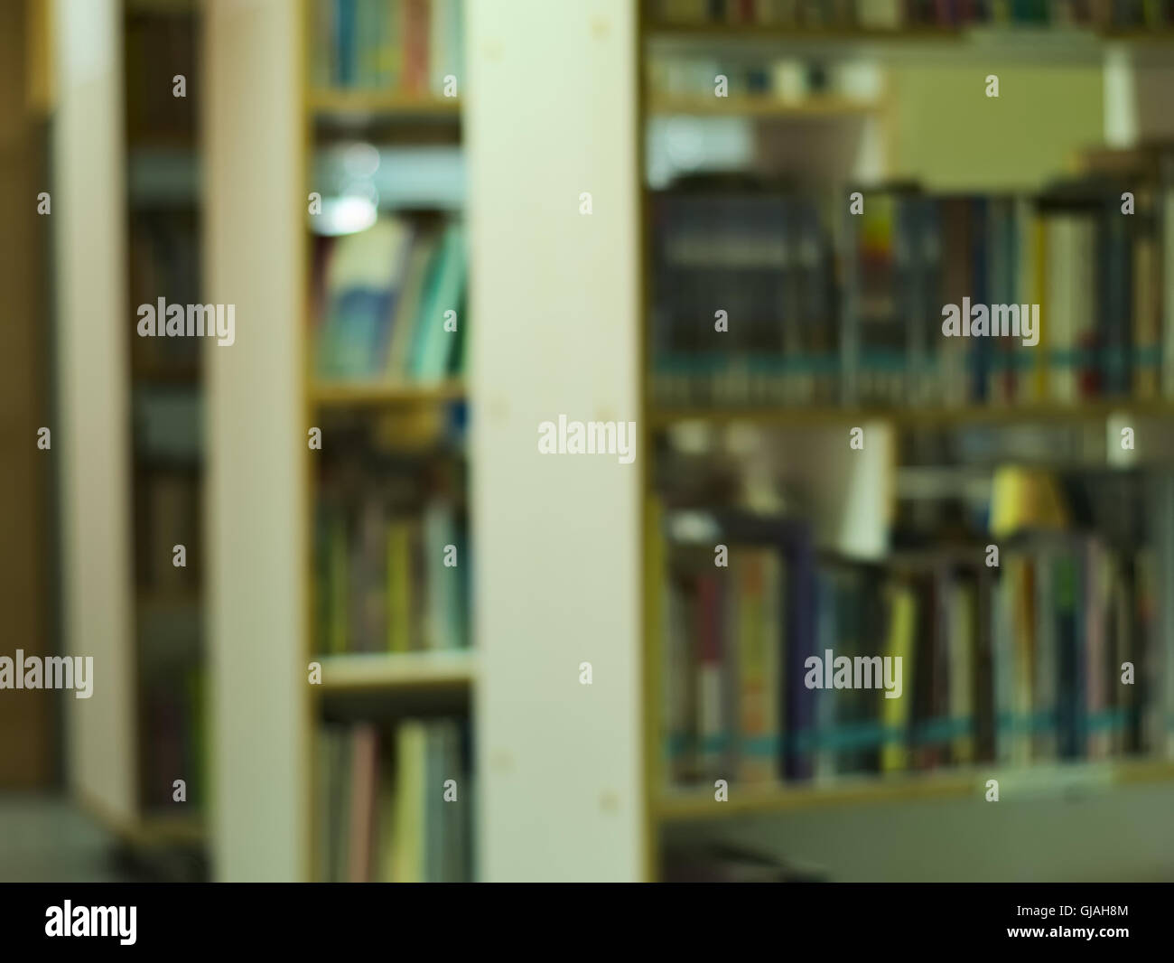 blurred image of a public library Stock Photo - Alamy