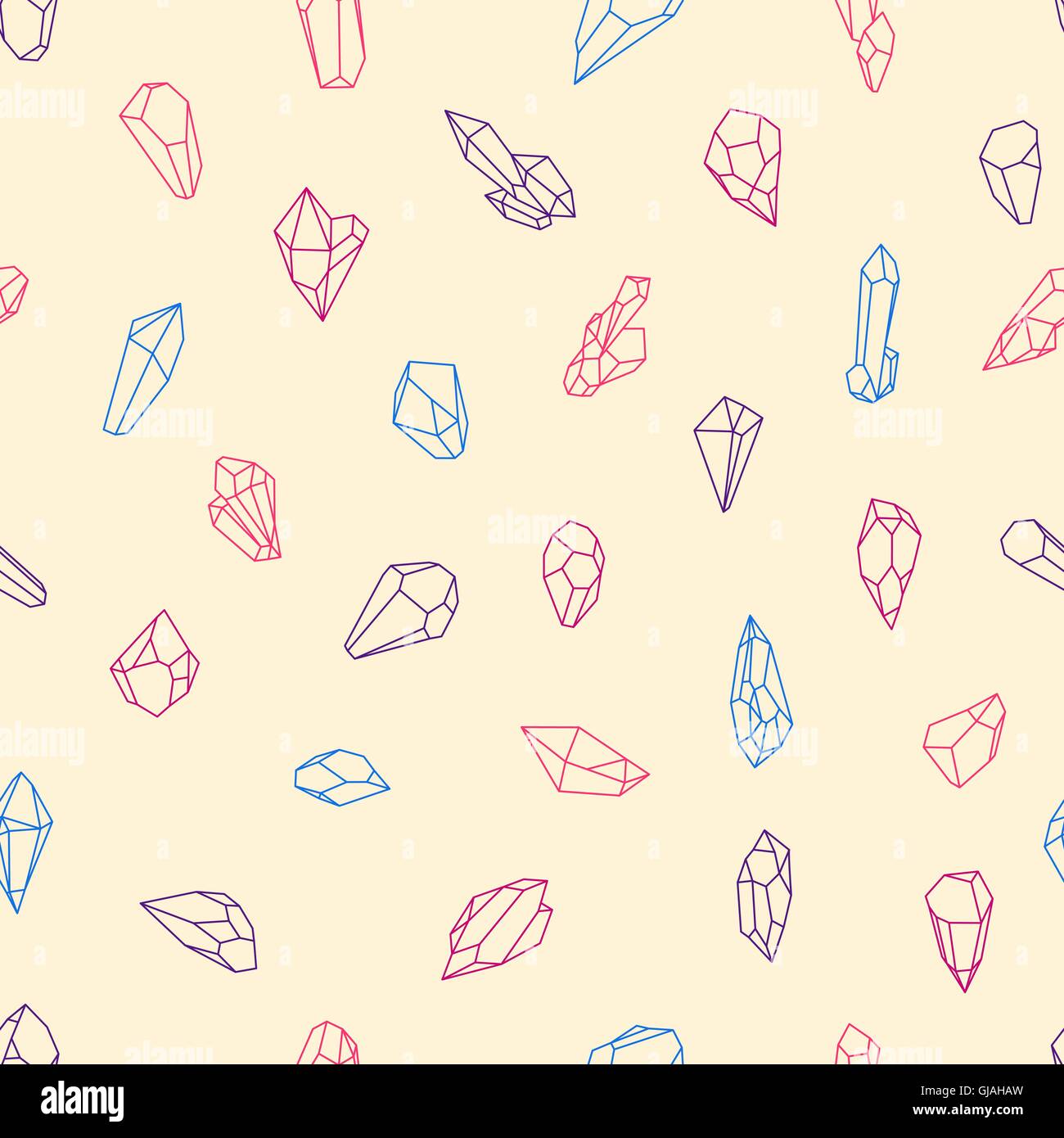 Vector seamless diamonds pattern Stock Vector Image & Art - Alamy