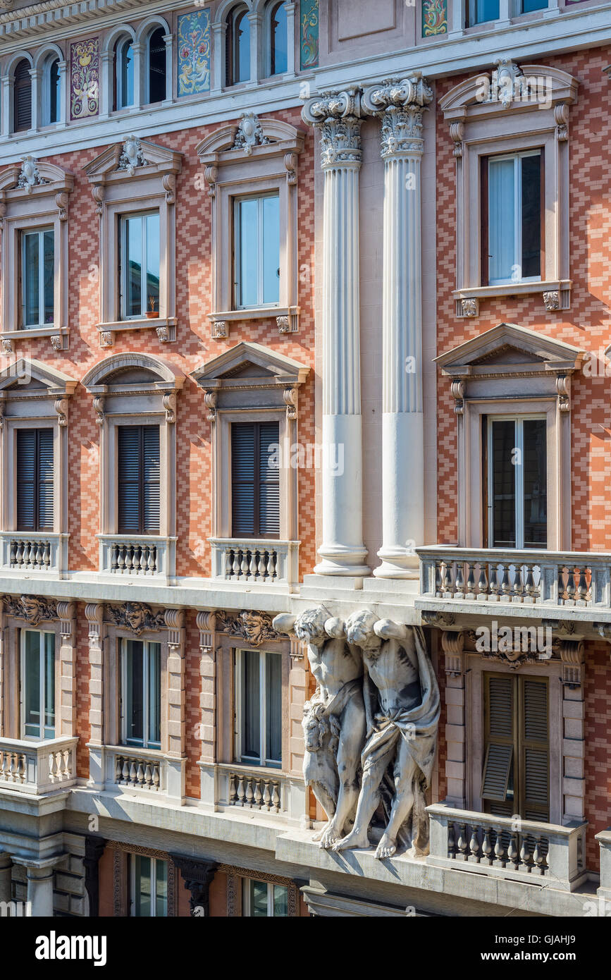 Typical italian house facade in hi-res stock photography and images - Alamy