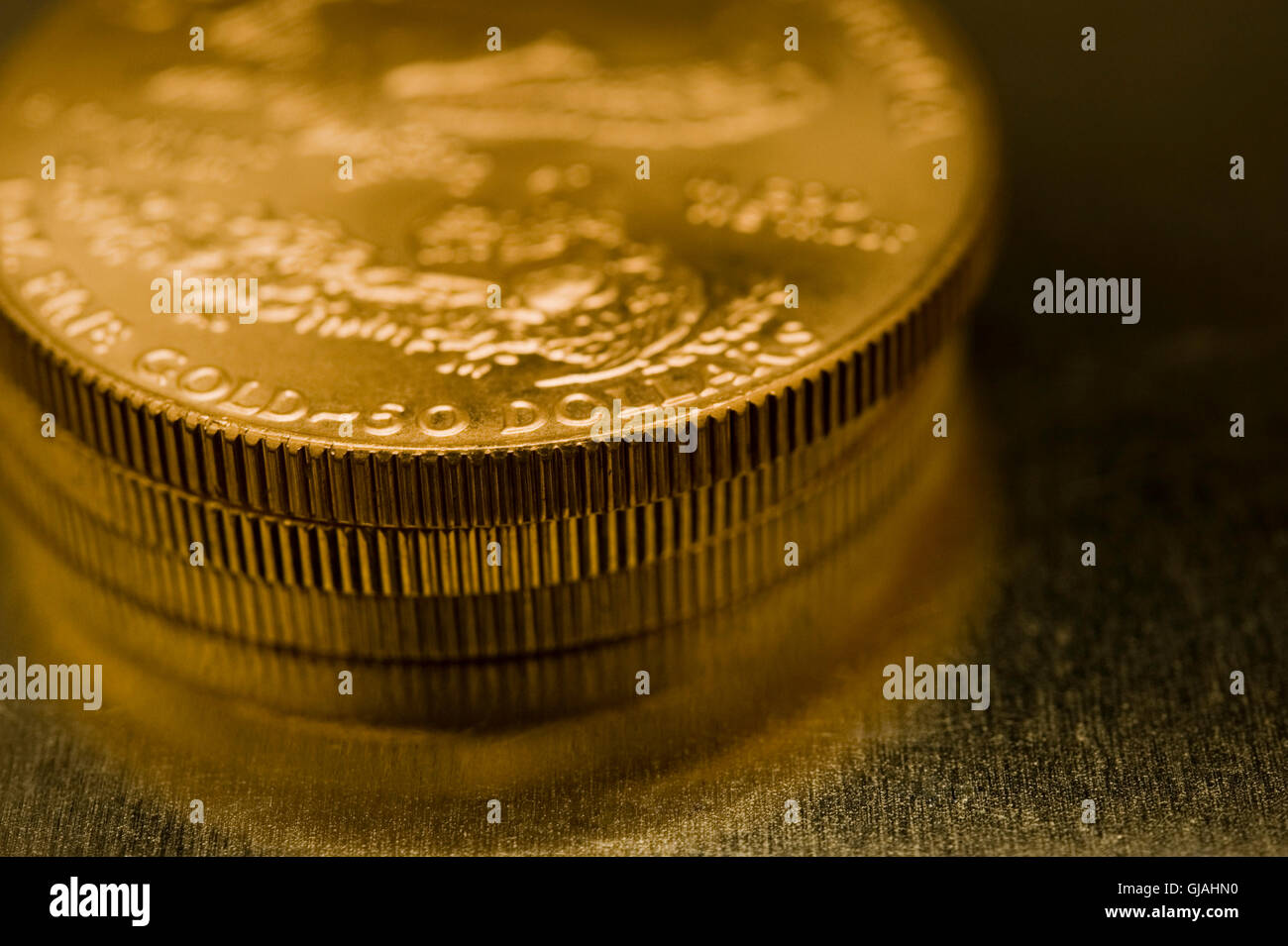 Stack american gold eagle hi-res stock photography and images - Alamy