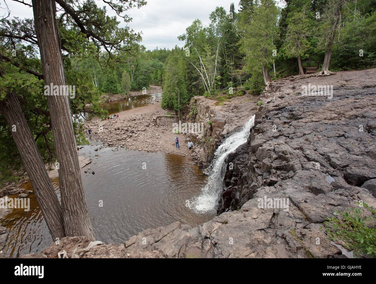Top of a waterfall hi-res stock photography and images - Alamy