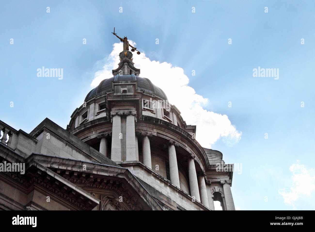 The Central Criminal Court, The Old Bailey, London Stock Photo - Alamy