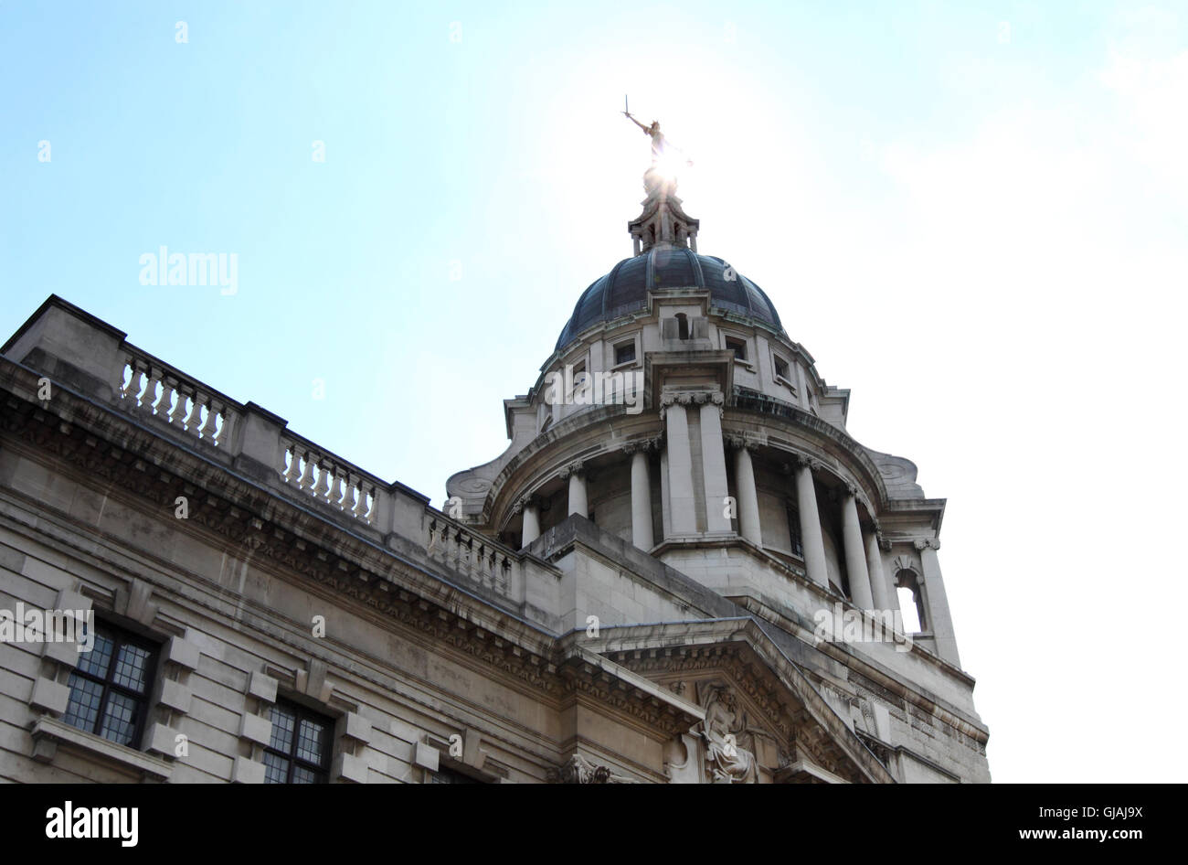 The Central Criminal Court, The Old Bailey, London Stock Photo - Alamy