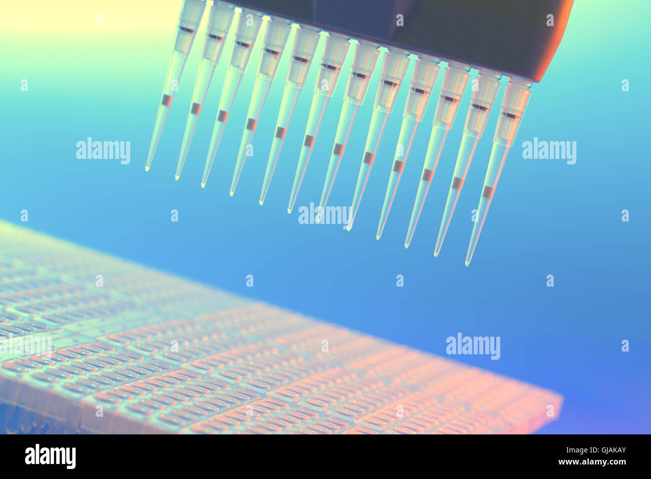 Multipipette High Resolution Stock Photography and Images - Alamy