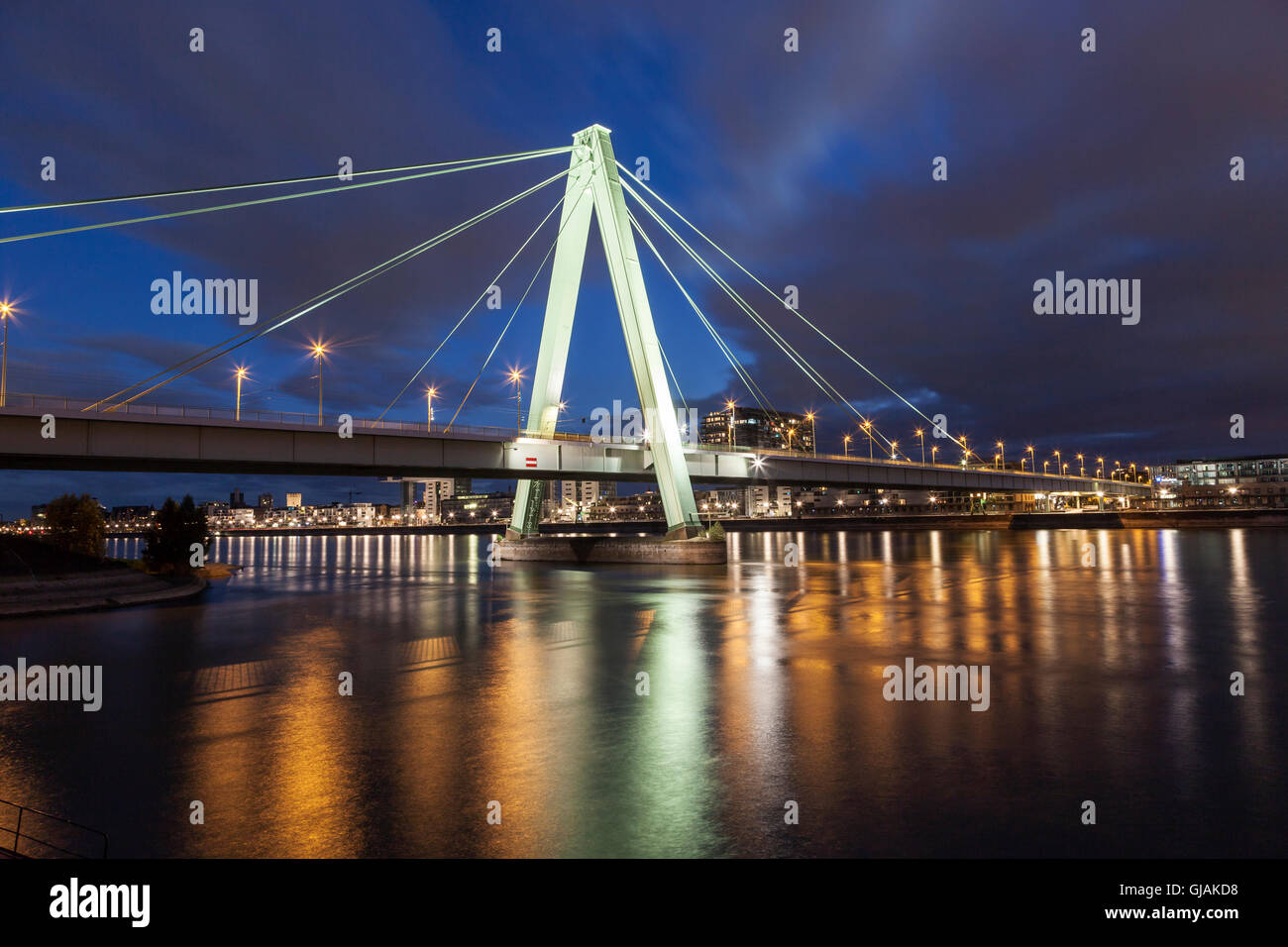 Severin Bridge in Cologne, Germany Stock Photo - Alamy