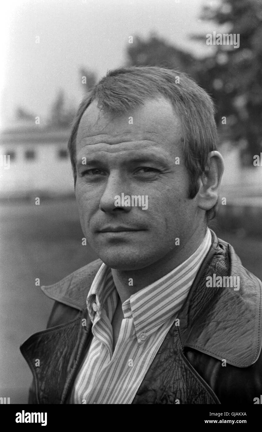 Deutscher Schauspieler Klaus Löwitsch, Deutschland 1970er Jahre. German ...